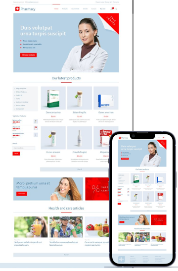 pharmacy custom web design | Tsoftek is a Software Development Company offering App and Web ...